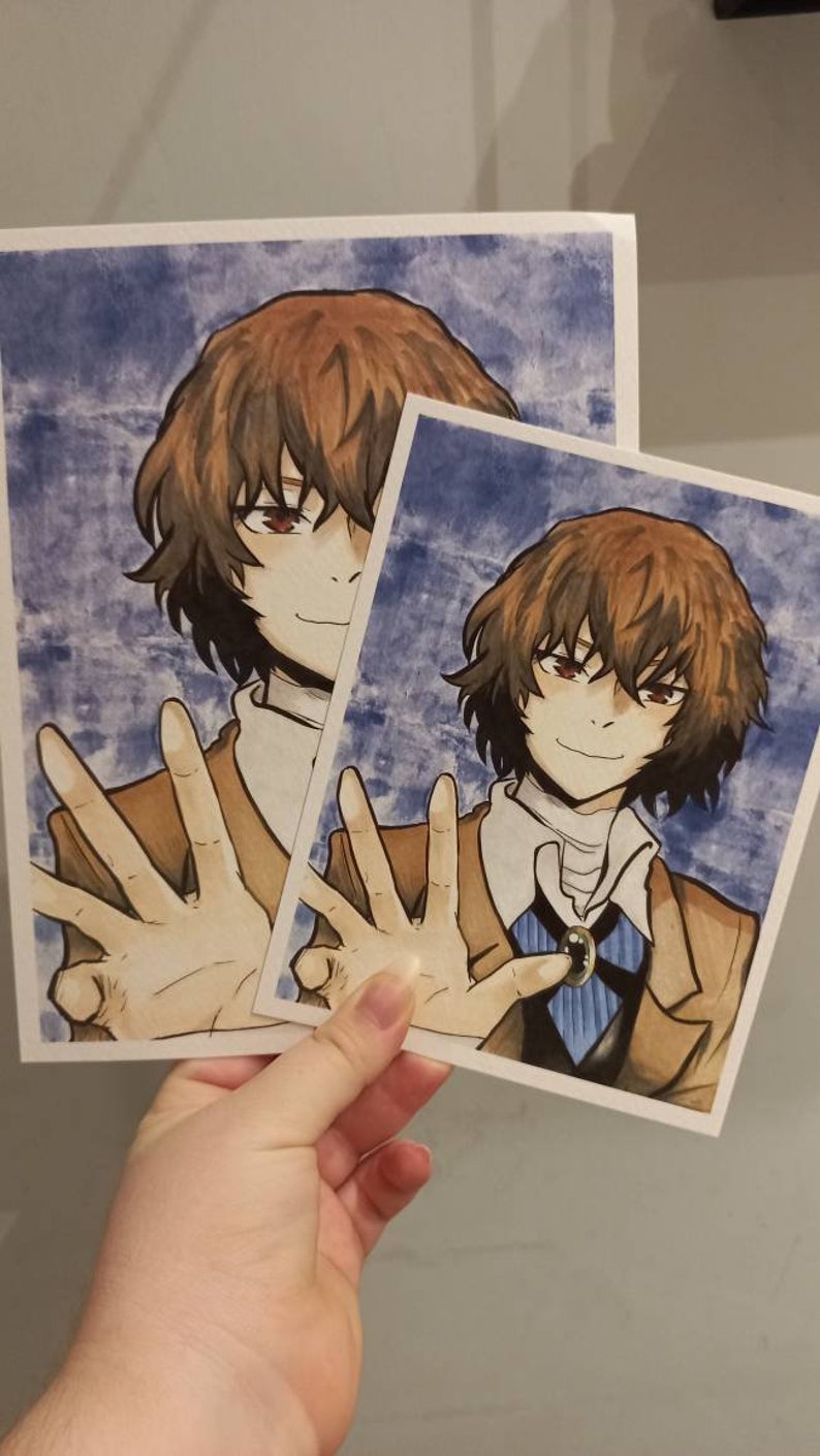 Anime Art Prints Bsd Art Print Bsd Art - Etsy UK