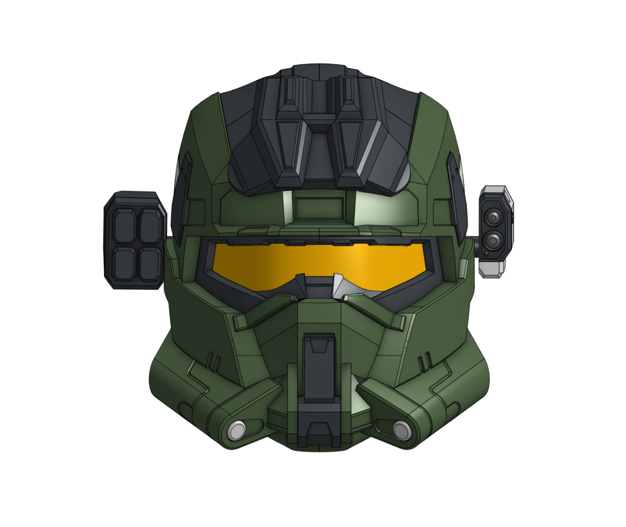 EOD Helmet Halo 3D Print Files - Etsy Canada