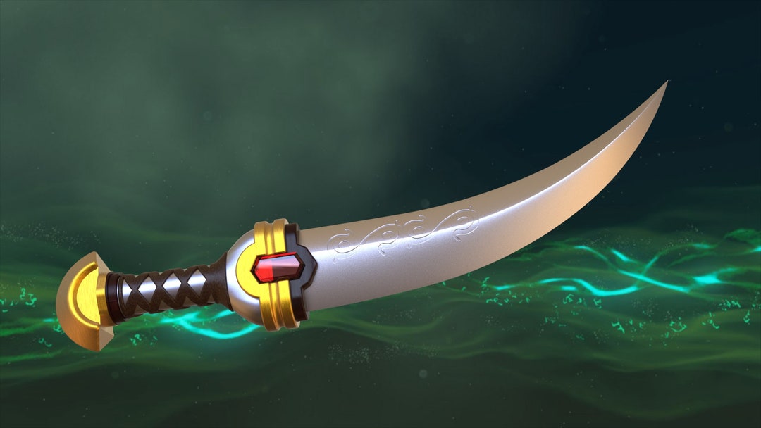 Gerudo Scimitar - Legend of Zelda Inspired 3D Print Files - Etsy