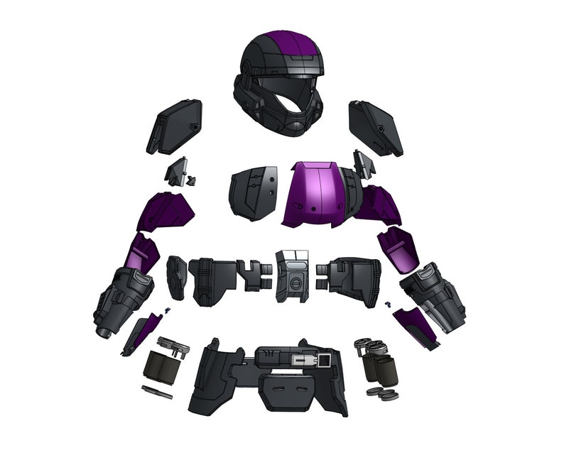 ODST Battle Armor 3D Print Files - Etsy
