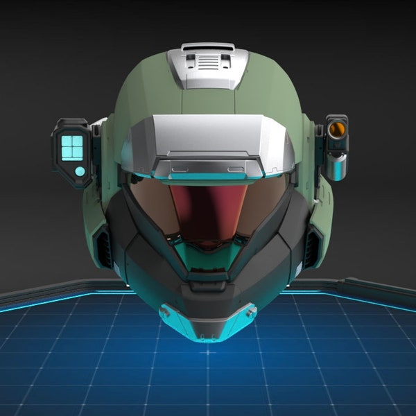 Halo Helmet Vii - Etsy