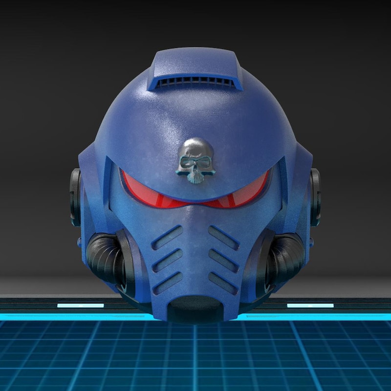 Space Marine Helmet - Etsy