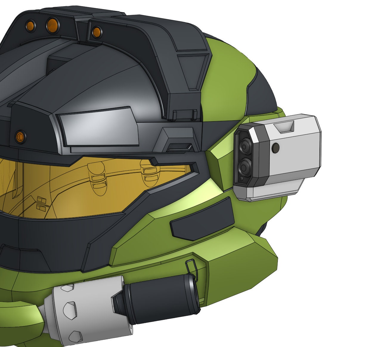 Scout Helmet Halo 3D Print Files - Etsy México