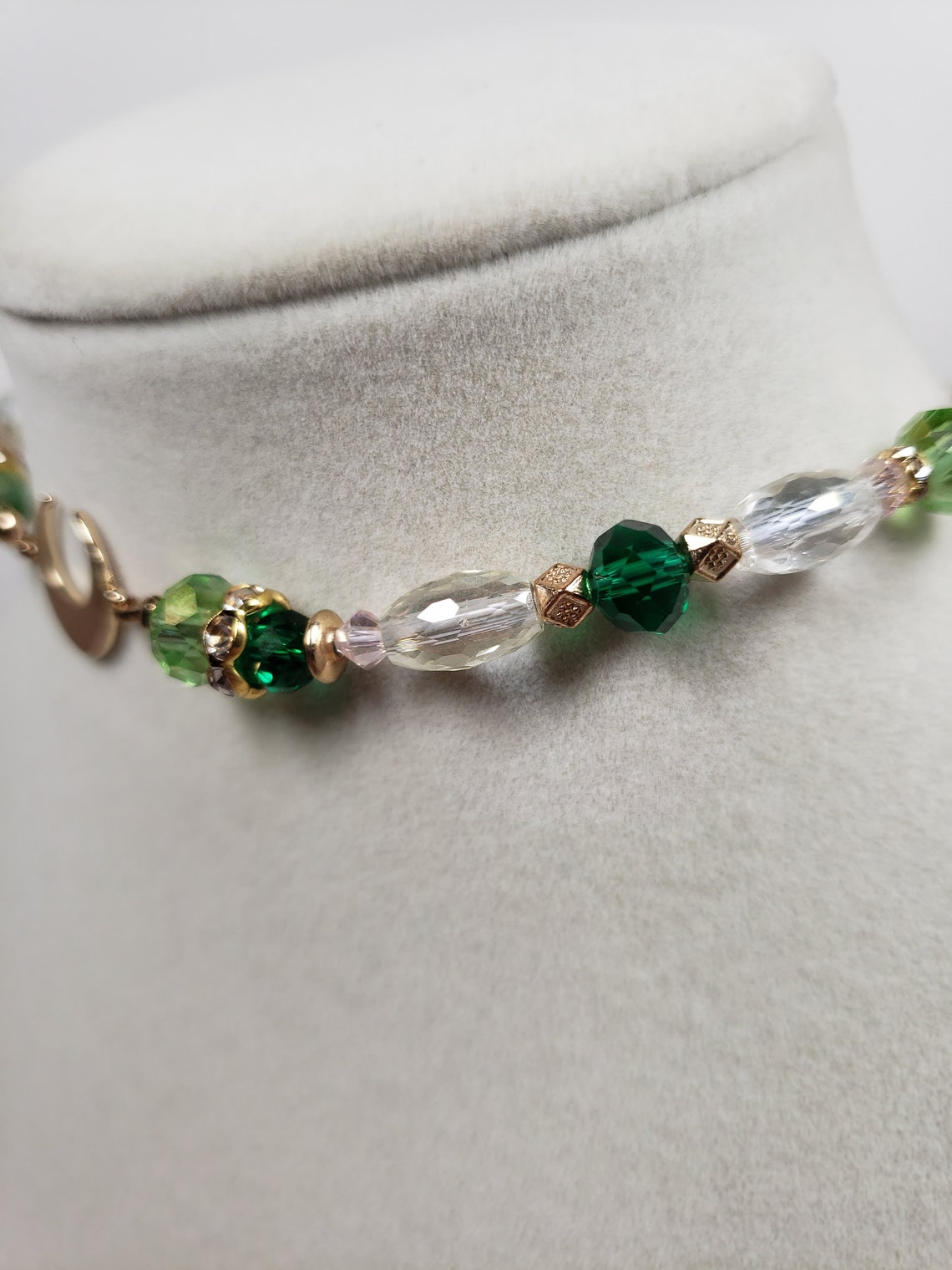 Rhea | Goddess Collection | Stretchy Choker Necklace | Beaded Necklace ...