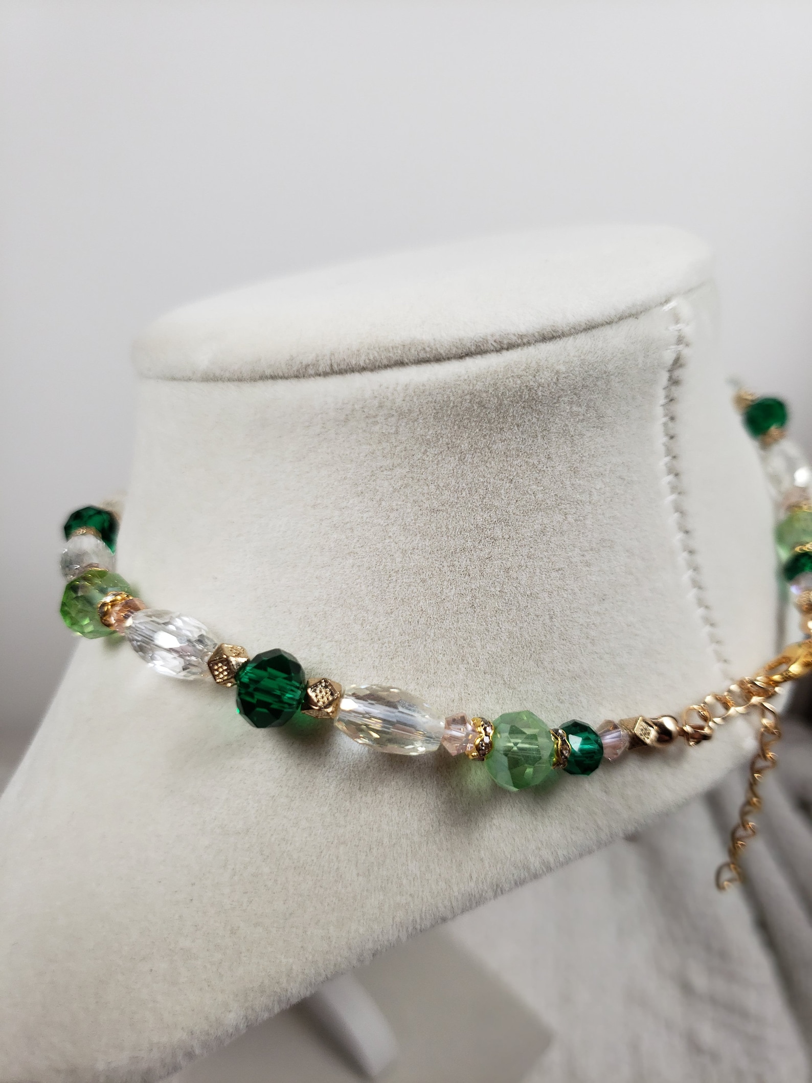 Rhea | Goddess Collection | Stretchy Choker Necklace | Beaded Necklace ...
