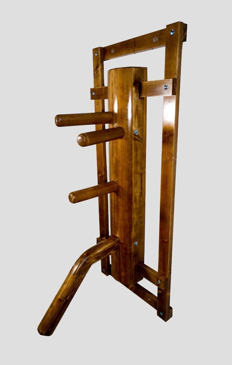 Wing Chun Wooden Dummy With Frame With Leg - Etsy