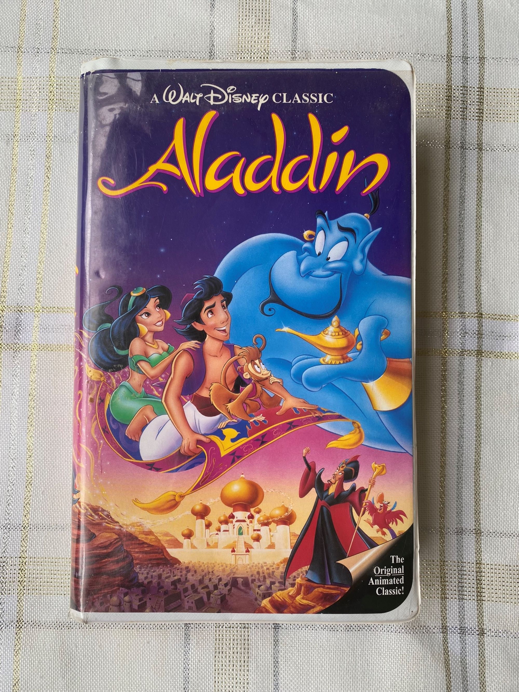A Walt Disney Classic Aladdin 1993 on VHS Black Diamond - Etsy