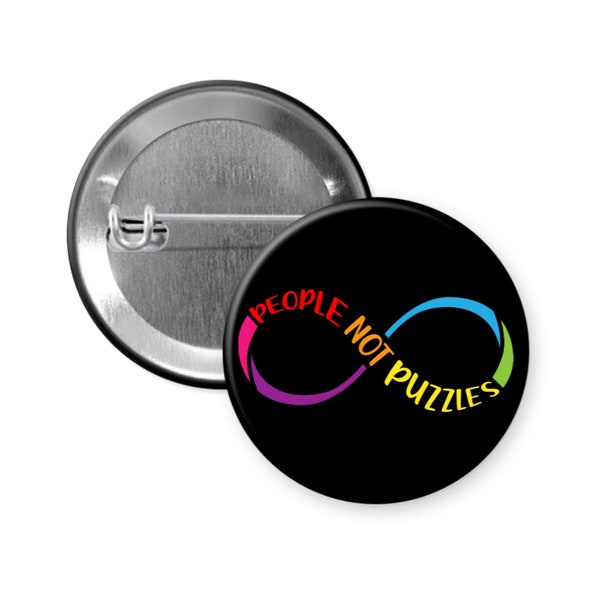 Neurodivergent Infinity Pin - Etsy