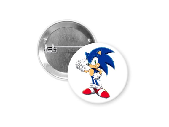 Sonic the Hedgehog Pins Retro Magnets Sonic Keychains Sonic - Etsy