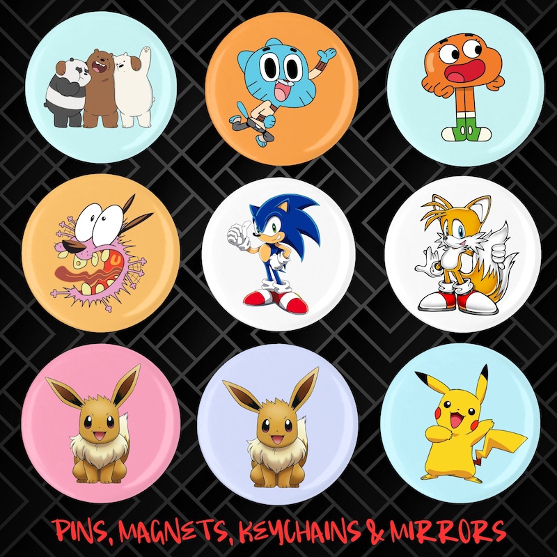 Pop Culture Pin - Etsy