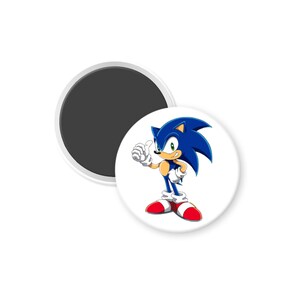 Sonic the Hedgehog Pins, Retro Magnets, Sonic Keychains, Sonic Birthday ...
