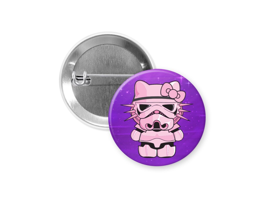 Hello Kitty Storm Trooper Pin Star Wars Fridge Magnets Sanrio Keychain Birthday Party Favors