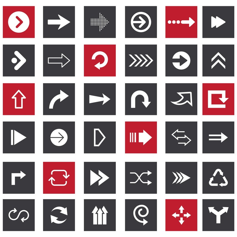 Arrows Icon Arrow Illustrations Arrows Svg Bundle Arrows - Etsy