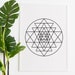 Sacred Geometry Wall Art Set, Printable Wall Art Set of 3, Metatron ...