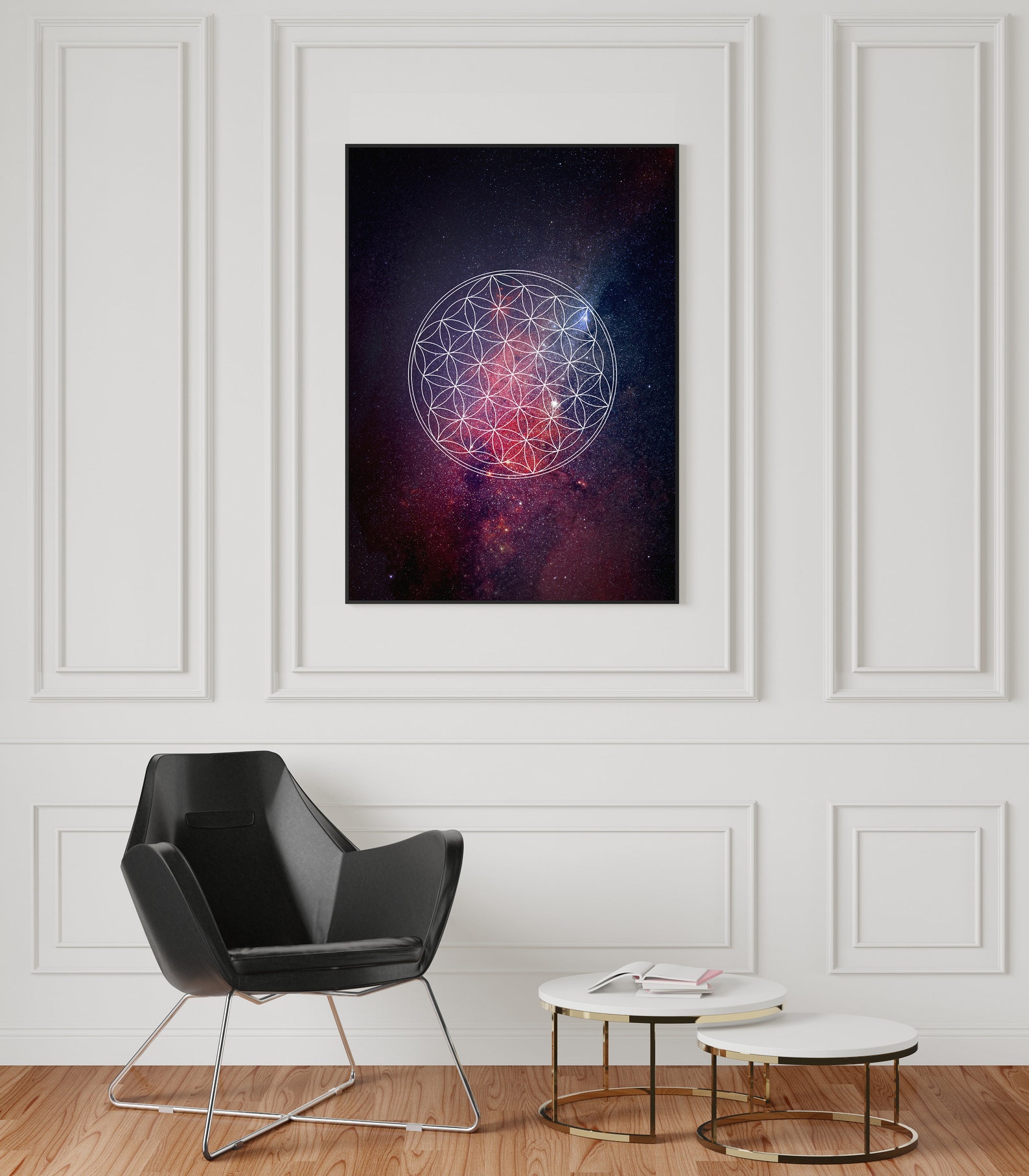 Flower of Life Wall Art, Sacred Geometry Wall Art, Flower of Life Print ...