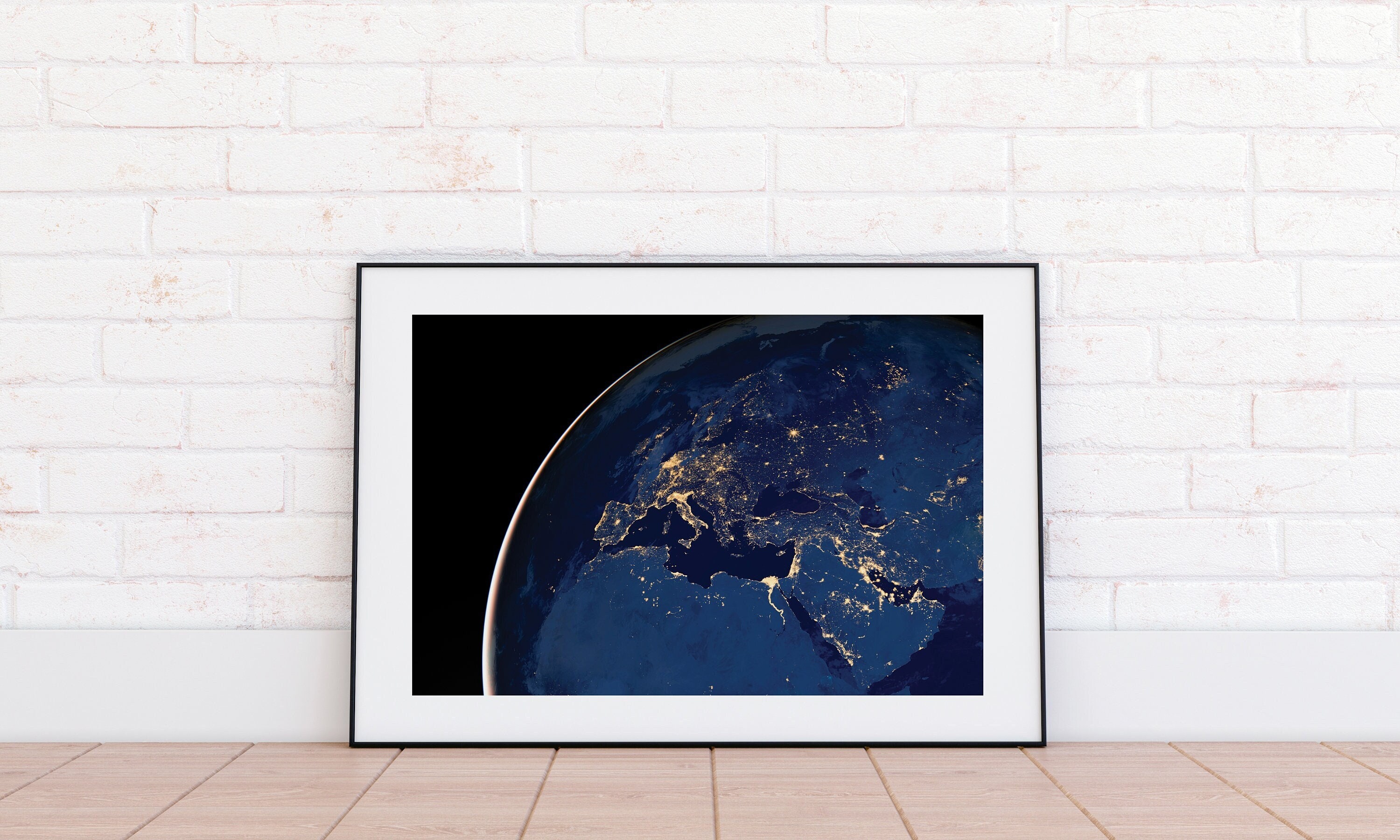 Earth Print, World Map Wall Art, Printable World Map, Earth Wall Art ...