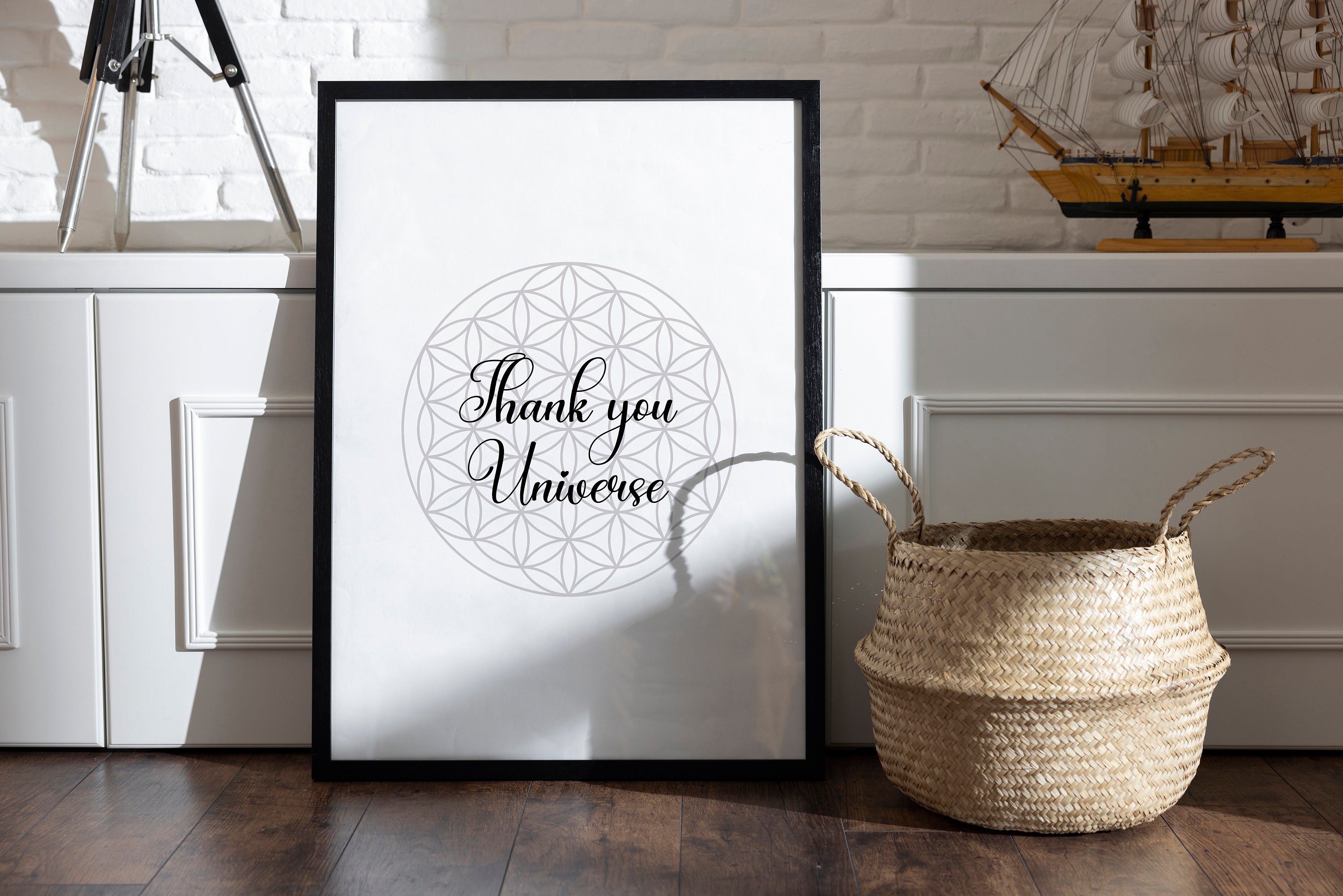 Manifestation Art Print, Affirmation Wall Art, Manifest Poster, Law of ...