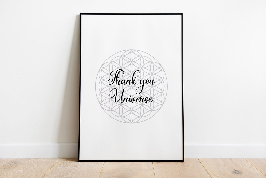 Manifestation Art Print, Affirmation Wall Art, Manifest Poster, Law of ...