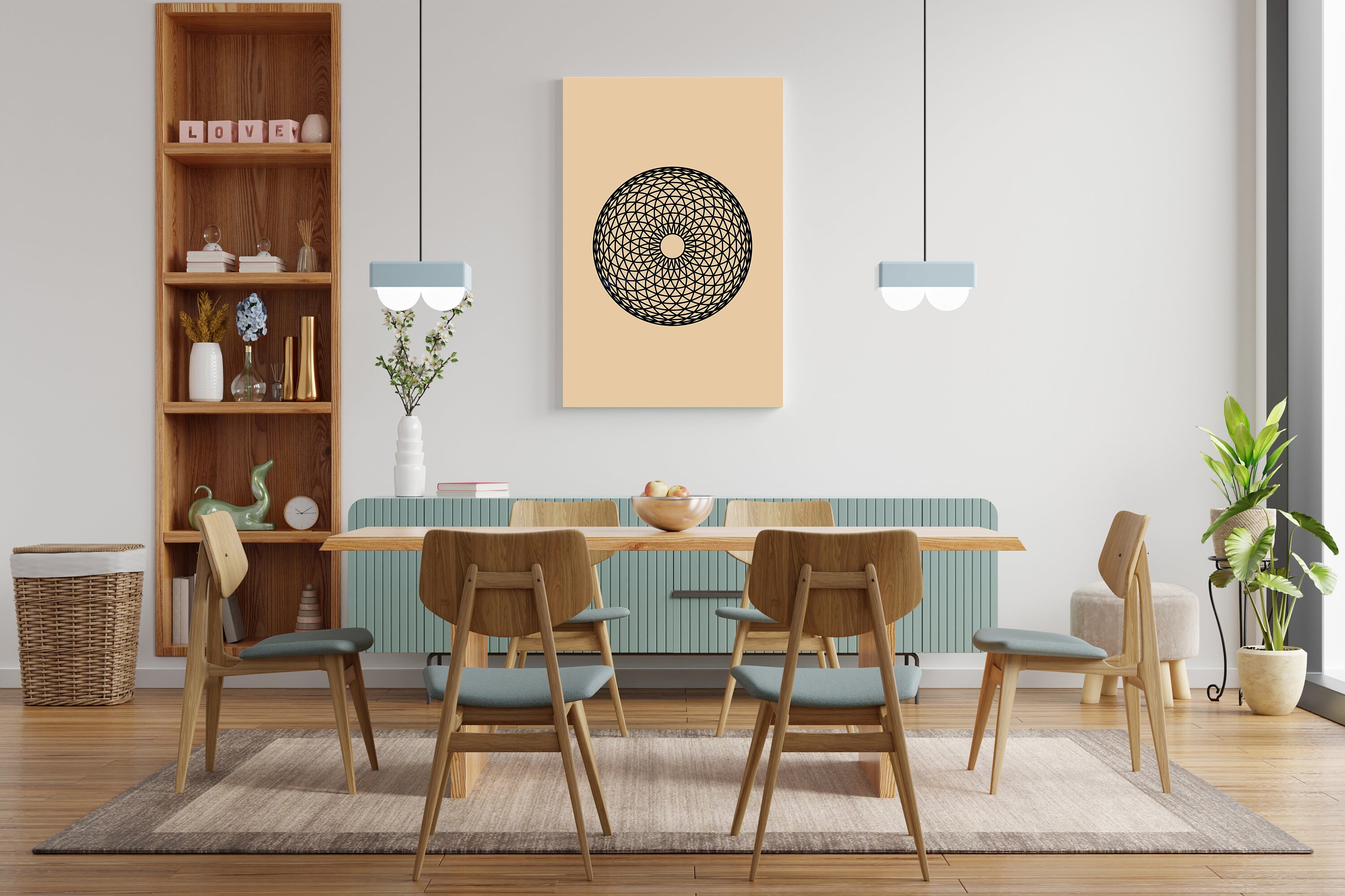 Torus Print | Sacred Geometry Wall Art | Torus Wall Art | Sacred ...