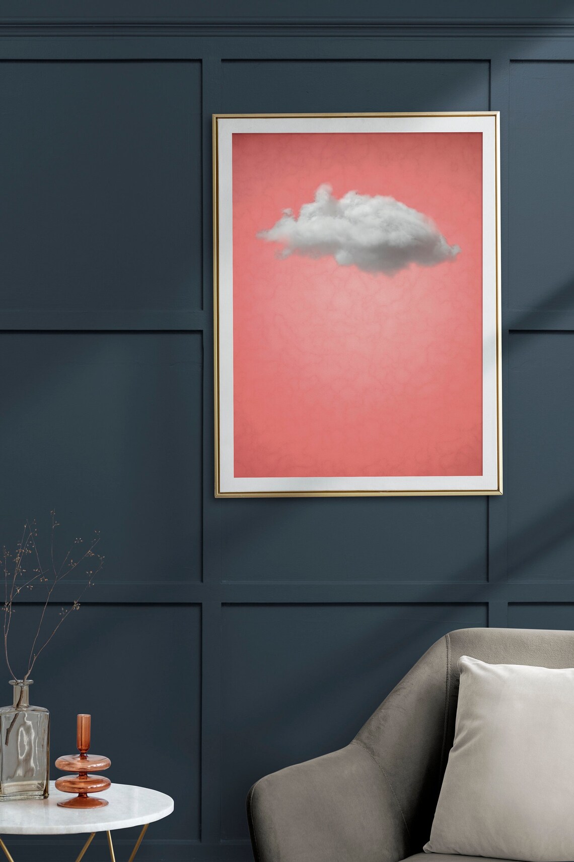 Cloud Wall Art, Surreal Wall Art, Cloud Art Prin, Surreal Art Print, Abstract Wall Art, Eclectic ...