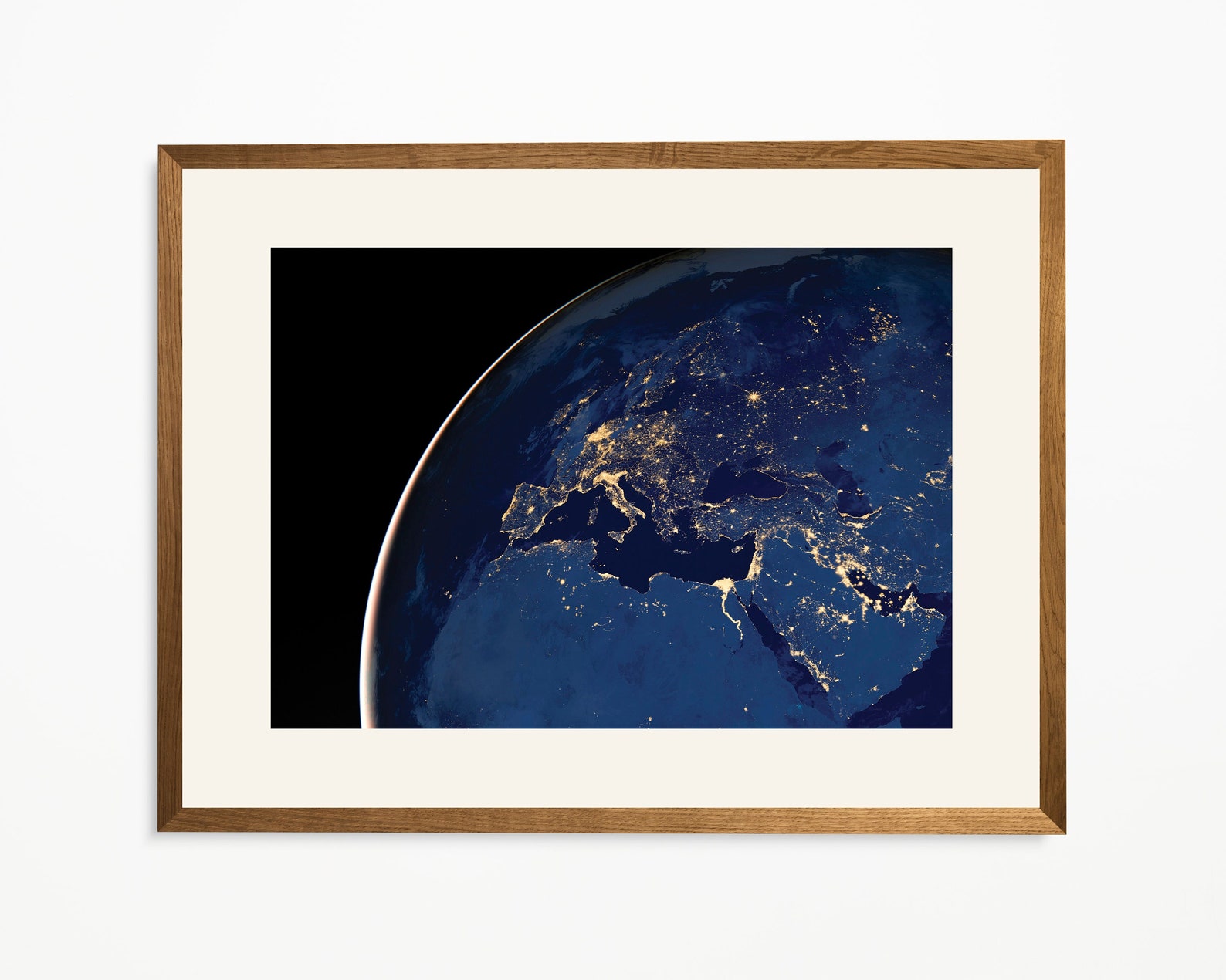 Earth Print, World Map Wall Art, Printable World Map, Earth Wall Art ...