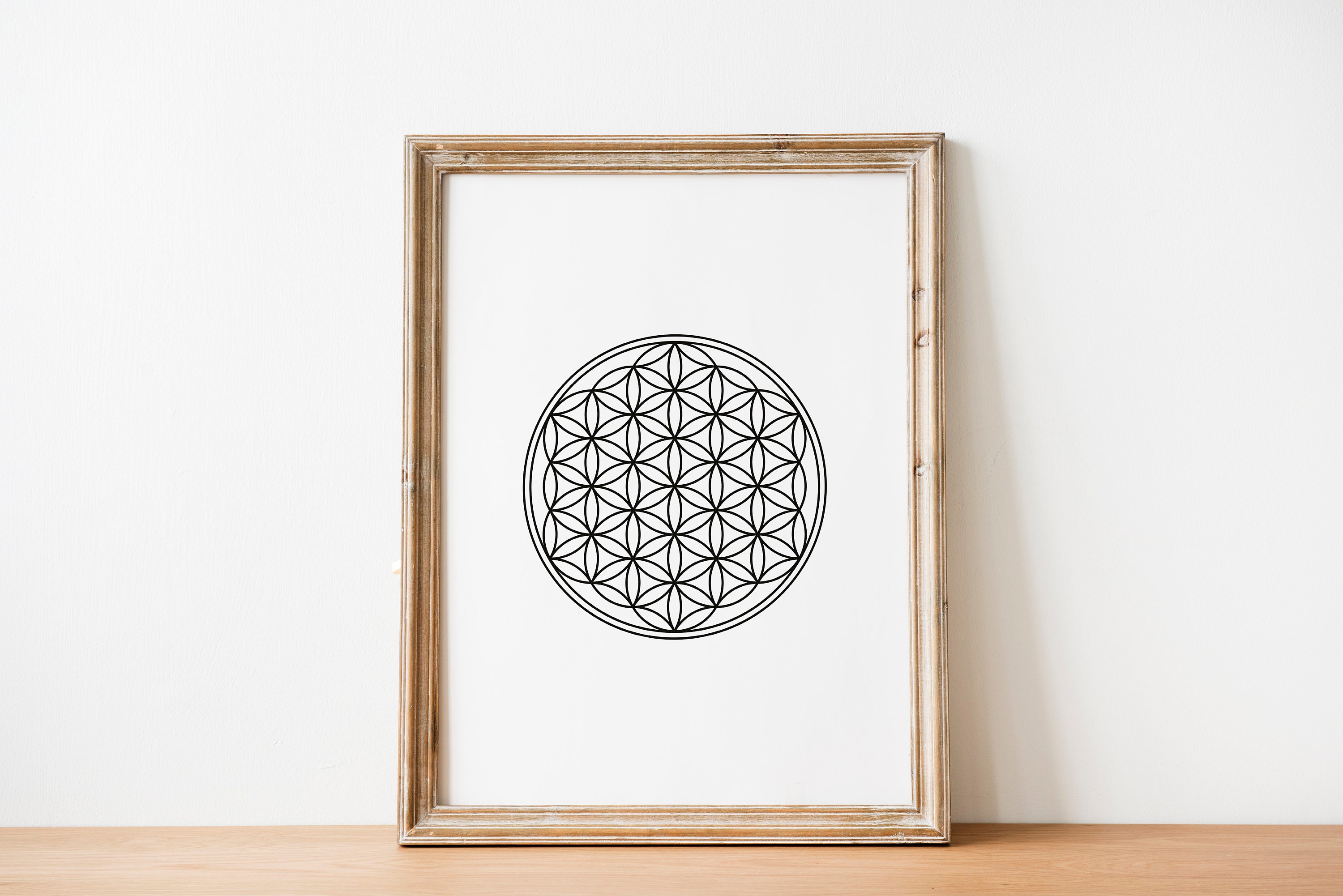 Flower of Life Svg, Sacred Geometry Svg, Flower of Life Vector, Flower ...