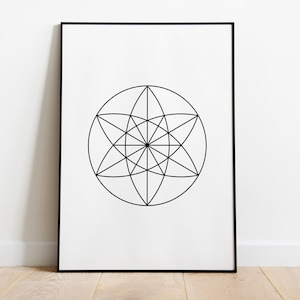 Vector Equilibrium Svg, Sacred Geometry Svg, Vector Equilibrium Laser ...