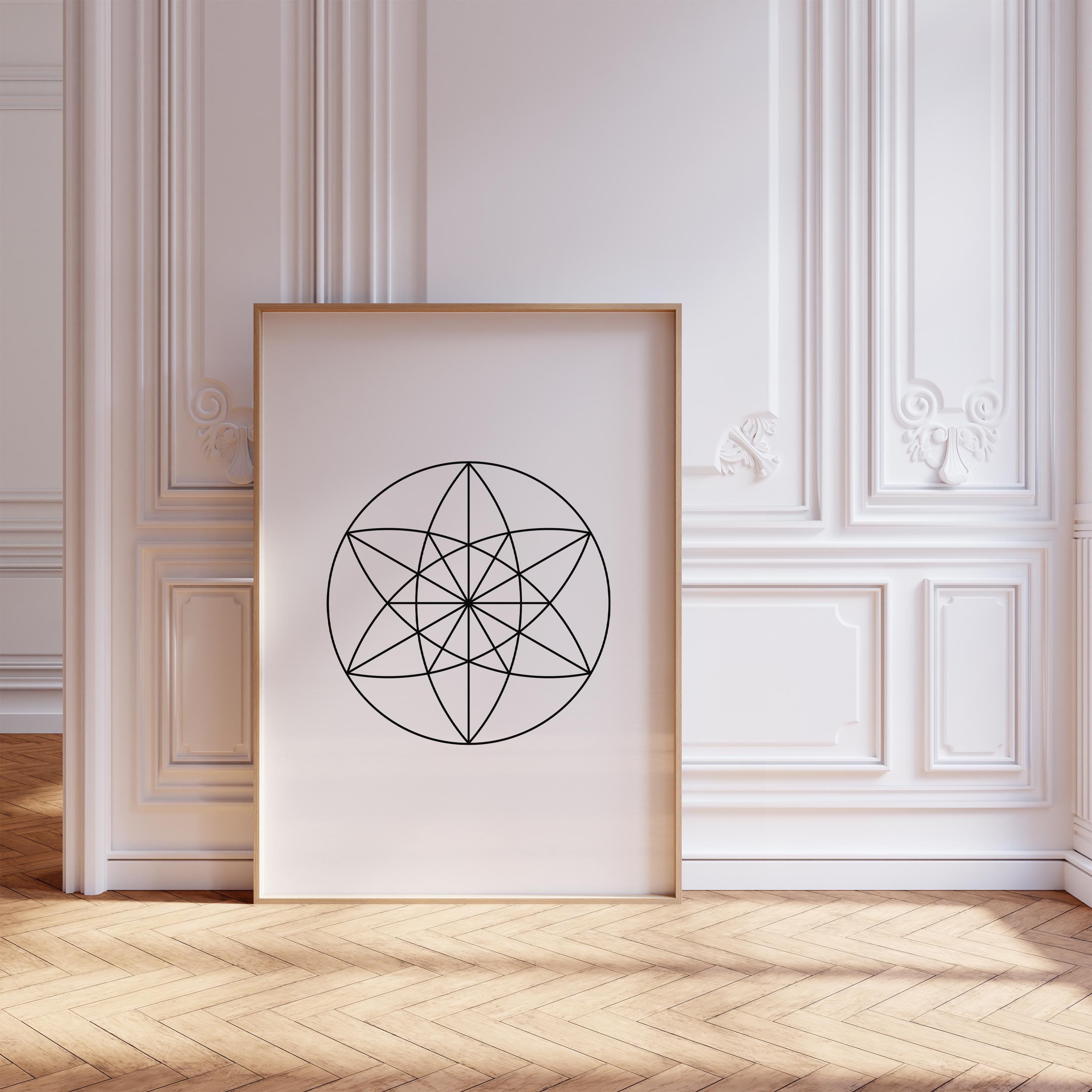 Vector Equilibrium Svg, Sacred Geometry Svg, Vector Equilibrium Laser ...