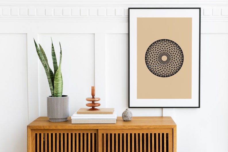 Torus Print | Sacred Geometry Wall Art | Torus Wall Art | Sacred ...