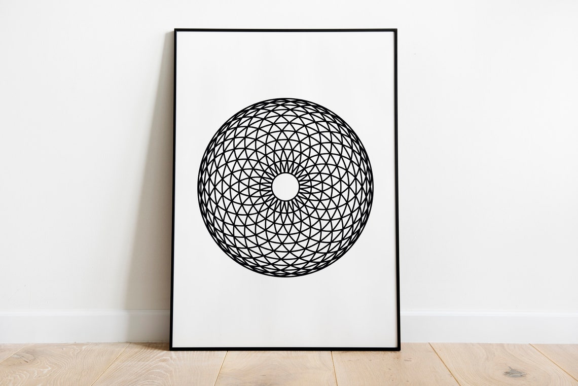 Torus Svg, Sacred Geometry Svg, Torus Symbol, Torus Cut Files ...