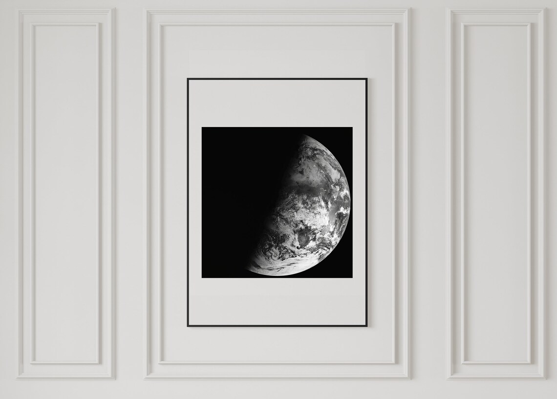 Earth From Space Earth Print NASA Print Satellite Image - Etsy