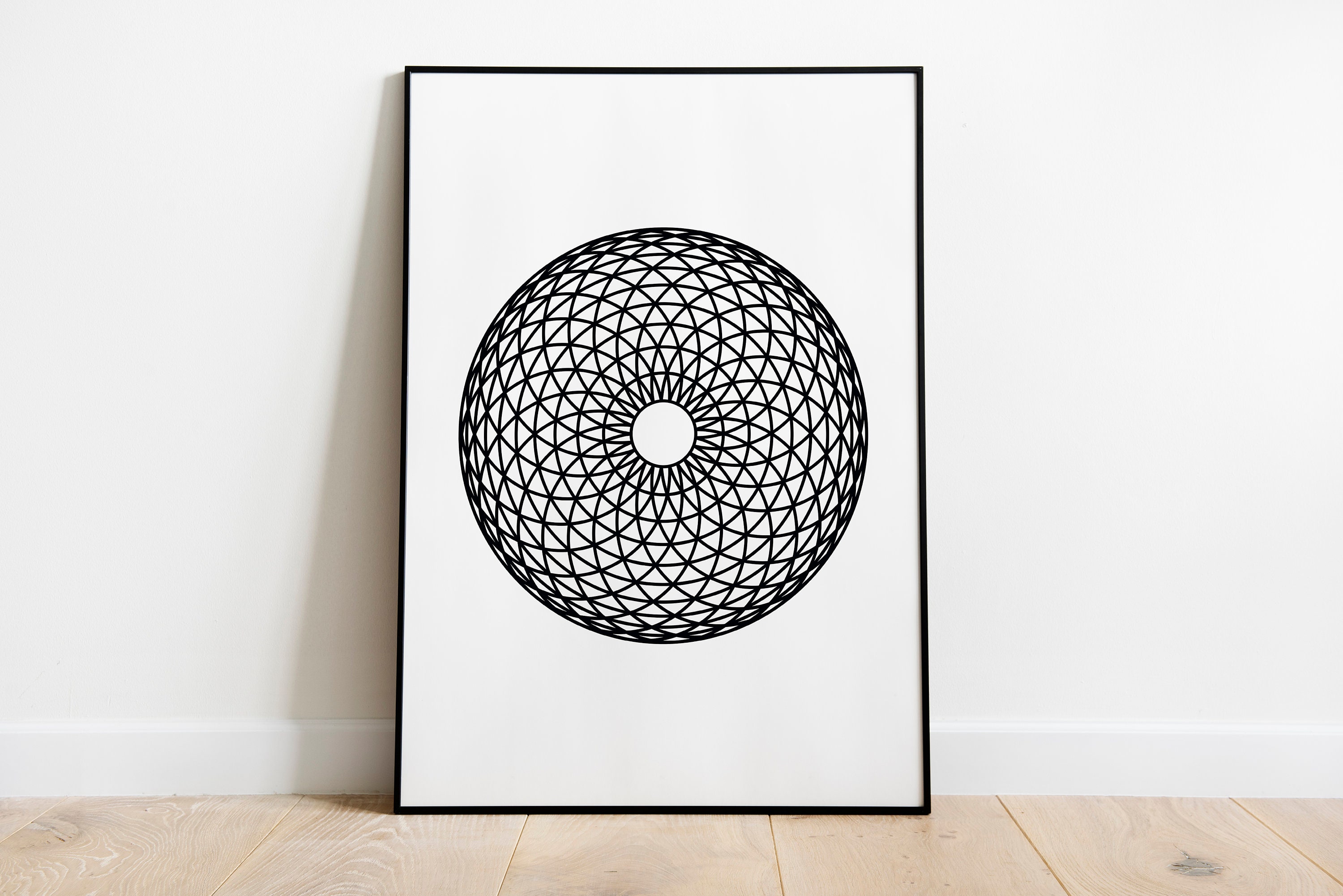 Torus Yantra Wall Art | Sacred Geometry Wall Art | Torus Print | Sacred ...