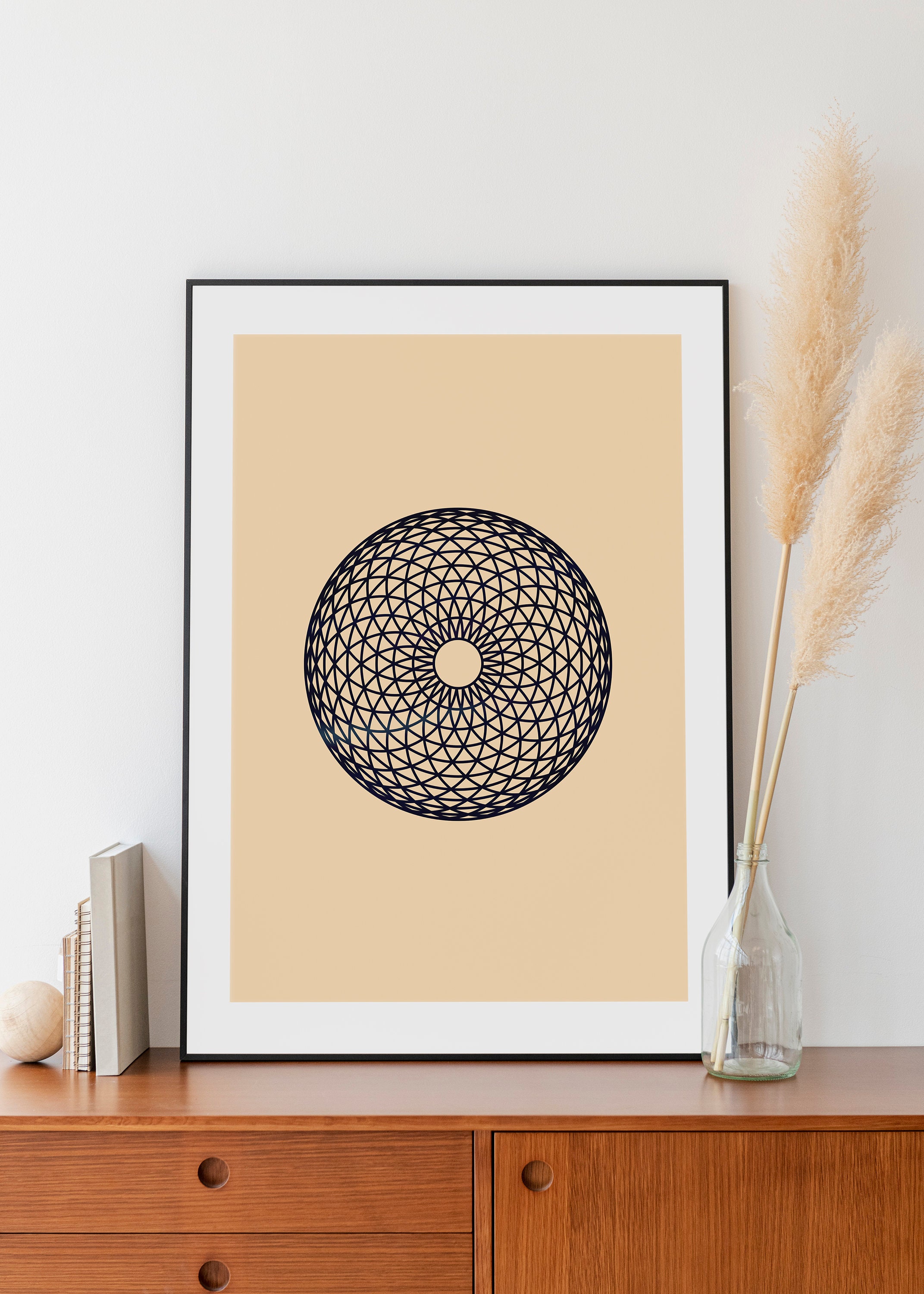 Torus Print | Sacred Geometry Wall Art | Torus Wall Art | Sacred ...