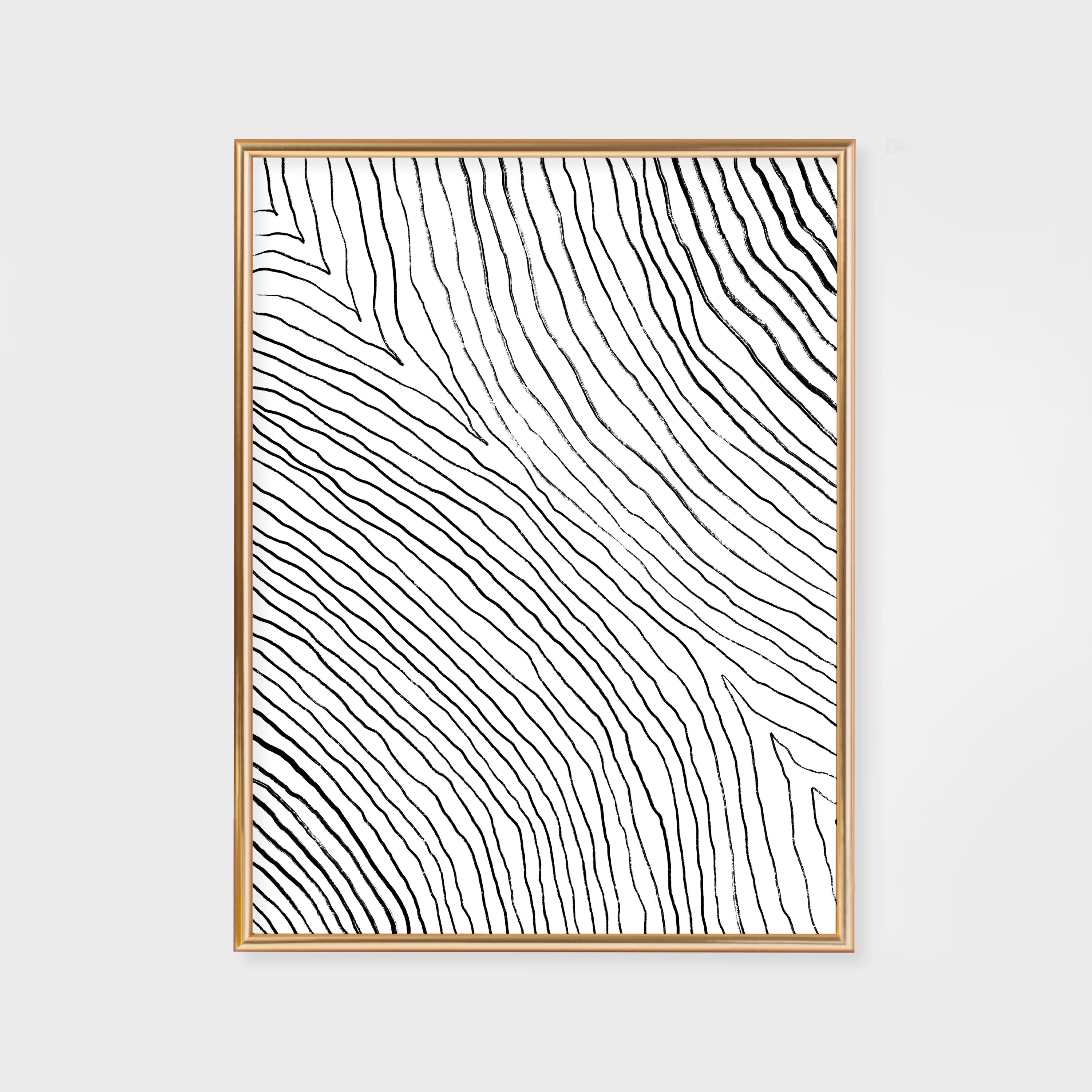 Minimalist Line Art, Abstract Line Art, Black and White Prints, Line ...