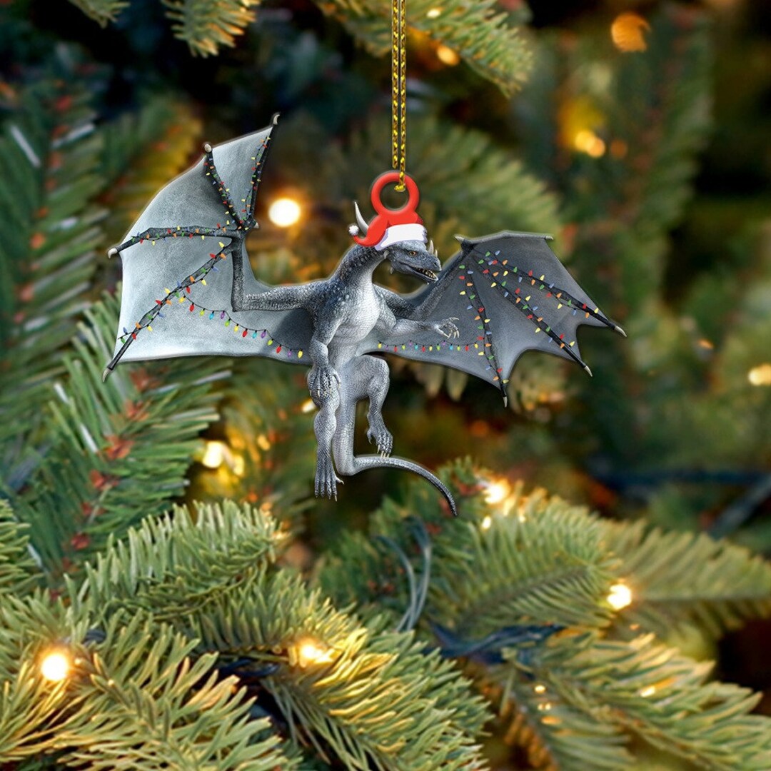 Ornament Dragon Christmas Ornament Dragon Christmas Tree Ornaments ...