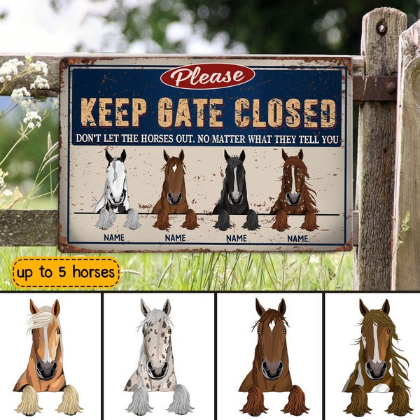 Horse Signs - Etsy