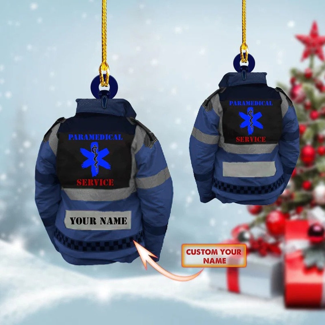 Personalized EMT Paramedical Uniform Custom Shaped Flat Acrylic ...