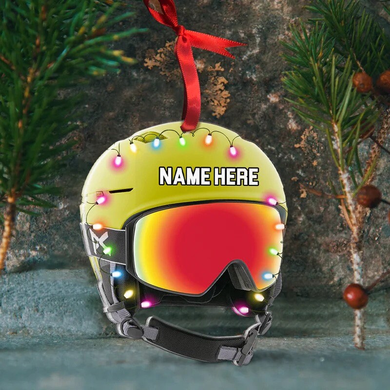 Ski Ornament - Etsy