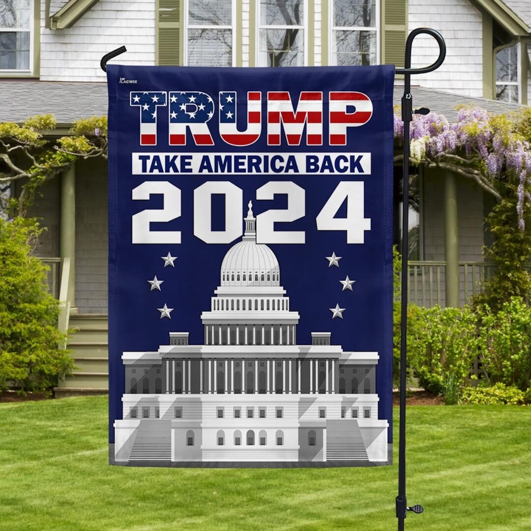 Trump 2024 Take America Back Flag, Trump Flag, 2024 Take America Back ...