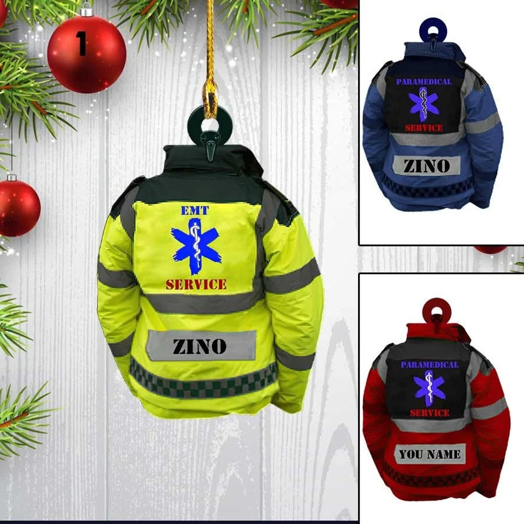 Personalized EMT Paramedical Uniform Custom Shaped Flat Acrylic ...