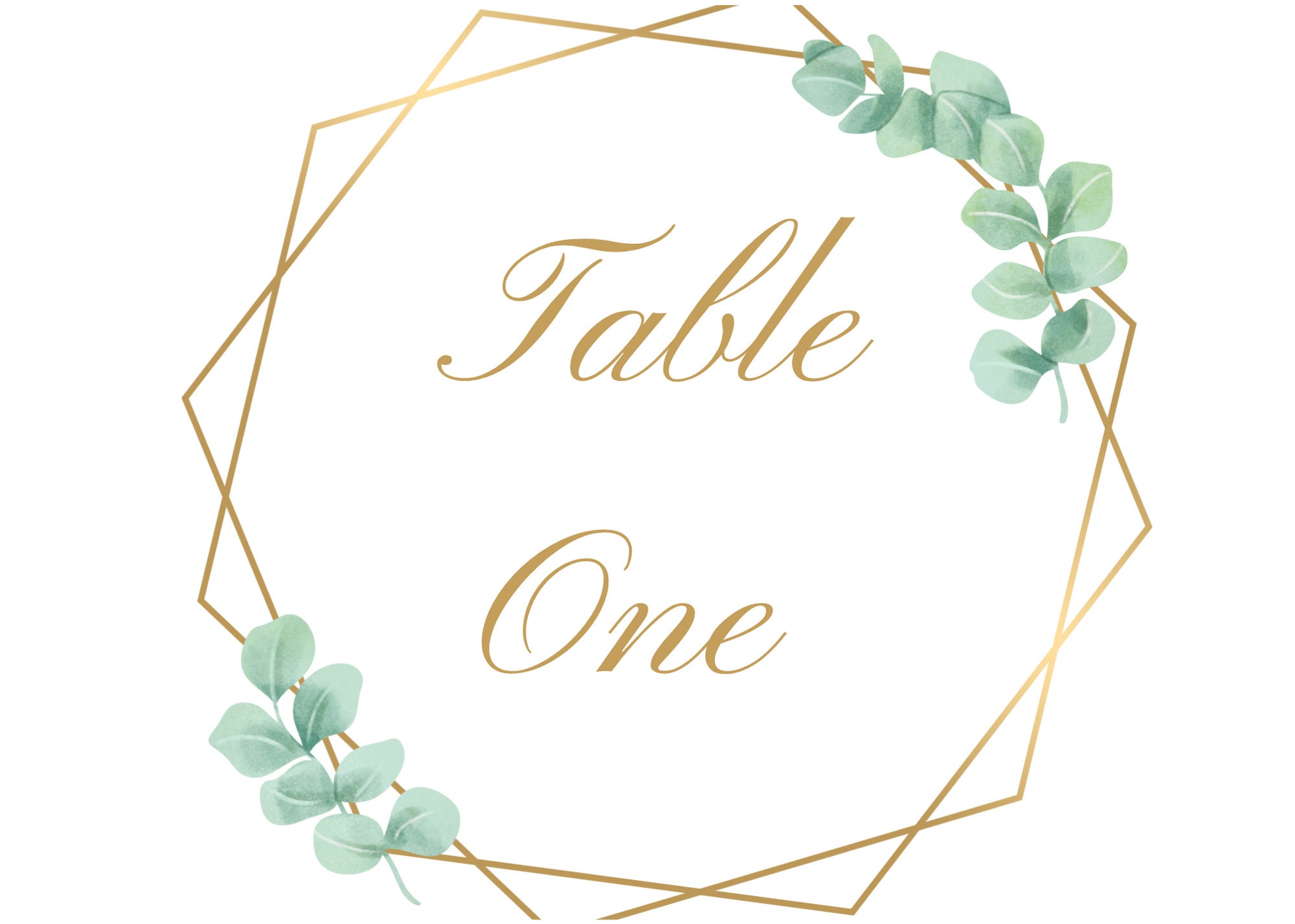 Downloadable and Printable Table Numbers - Etsy