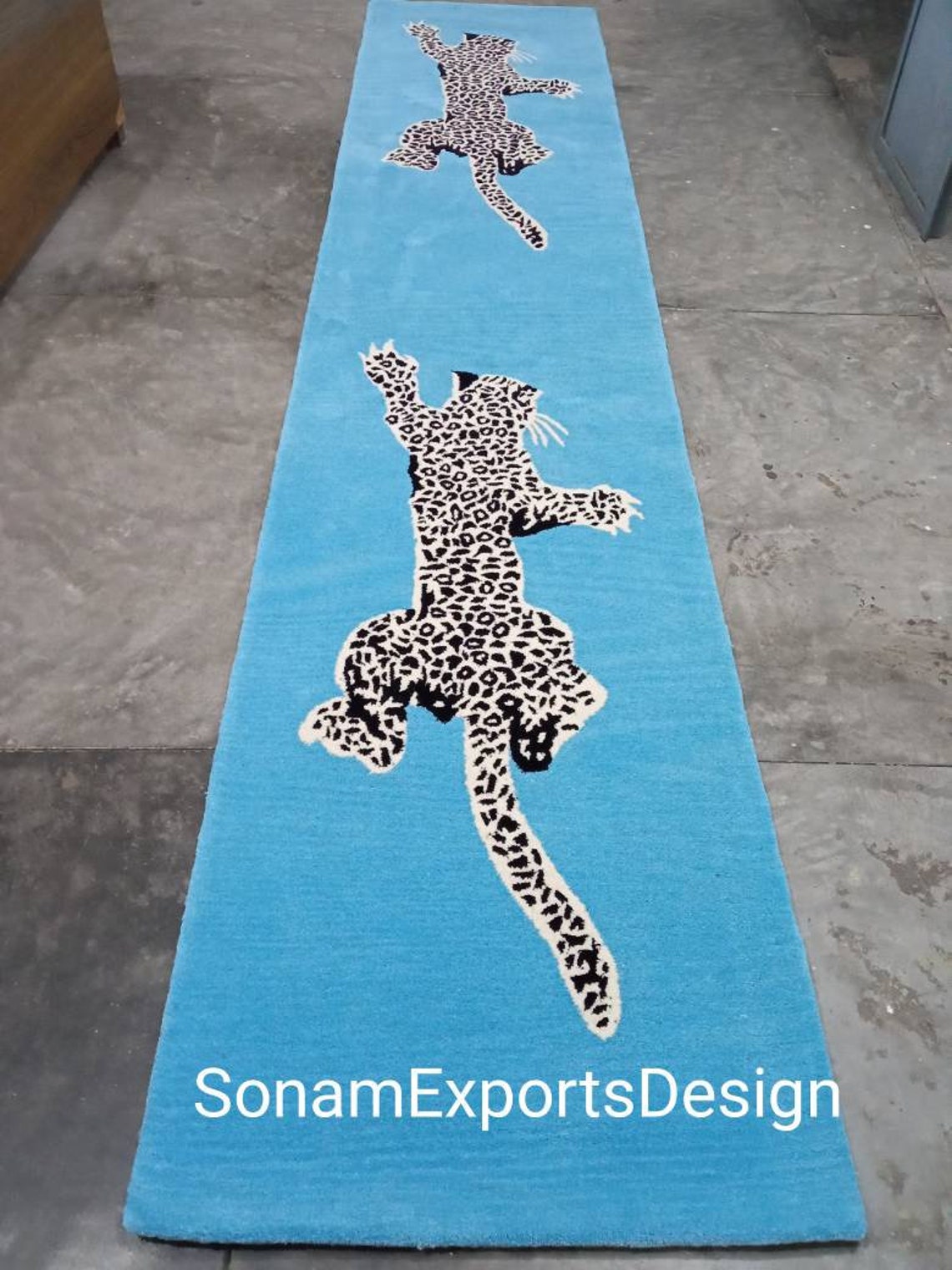 HAND TUFTED CARPET Tibetan Tiger Wool Carpet Leopard Skin - Etsy