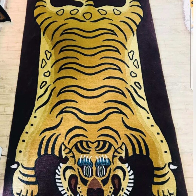 Nepal Tiger Rug - Etsy