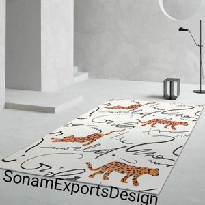 HAND TUFTED CARPET Tibetan Tiger Wool Carpet, Leopard Skin Carpet ...