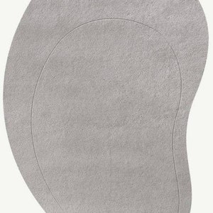 HAND TUFTED CARPET Kidney Shaped,modern Designer Rugs,handmade Rugs ...