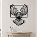 Phoenix Metal Wall Art, Phoenix Decor, Phoenix Art, Metal Artwork ...