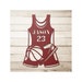 Custom Basketball Metal Sign - Personalized Basketball Wall Art for ...