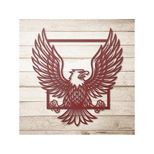 Eagle Metal Wall Art, Eagle Sign, Eagle Home Decor, Eagle Gifts, Gift ...