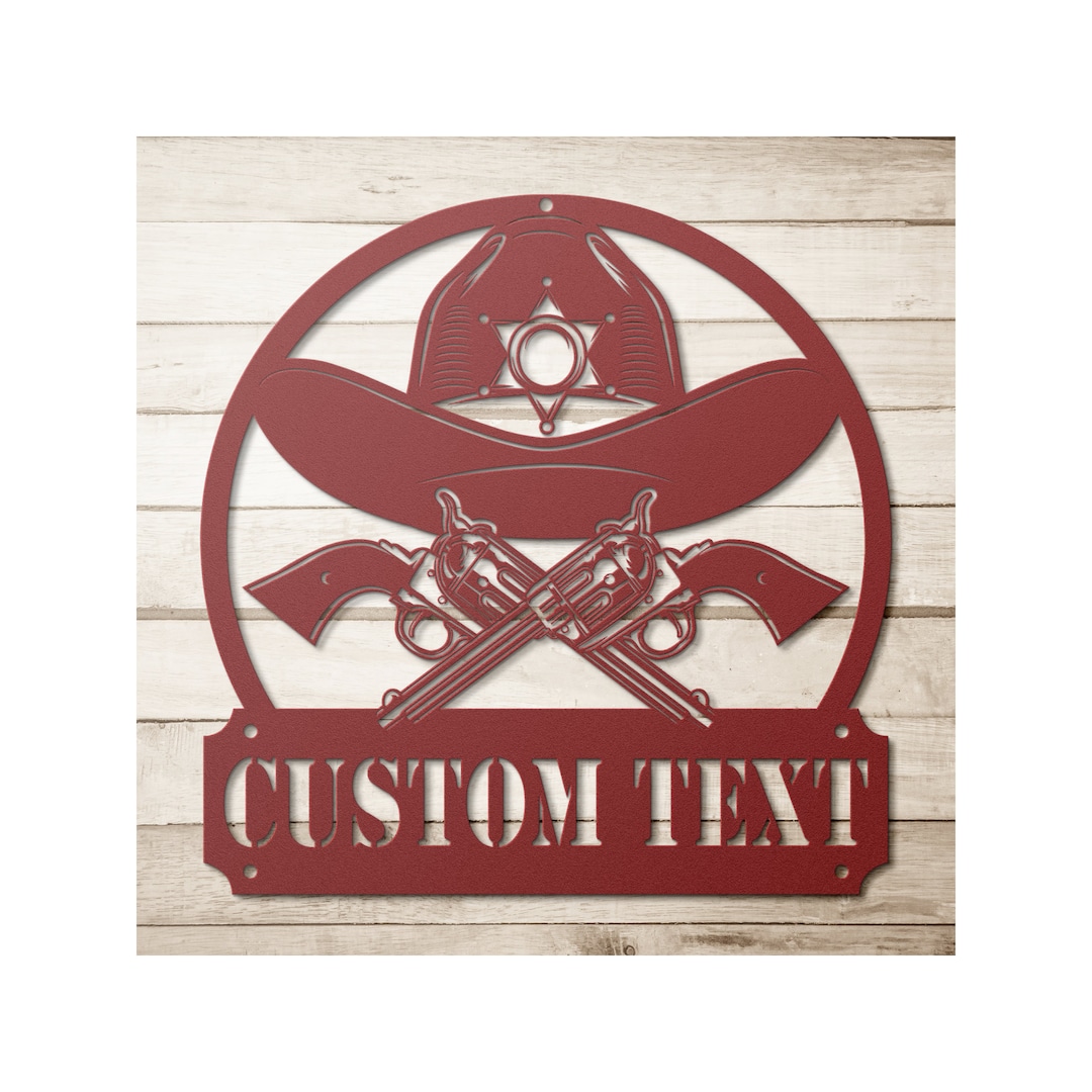 Custom Sheriff Sign - Sheriff Department Gifts - Sheriff Deputy Gifts ...