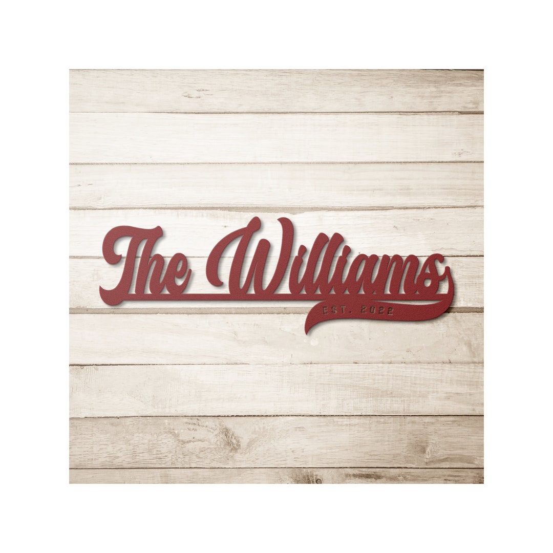 Custom Metal Sign, Metal Signs, Outdoor Sign for Home, Outdoor Sign ...